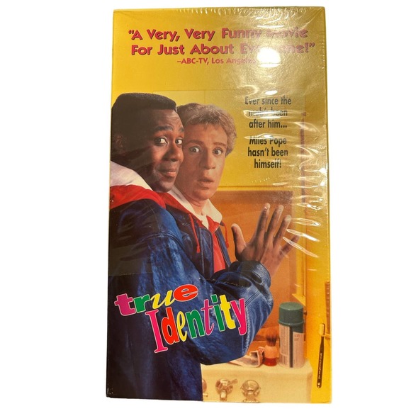 Unknown | Media | Vintage True Identity Comedy Vhs Tape Movie Funny ...